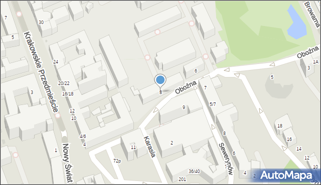Oboźna 8 (ul), 00-332 Warszawa (Śródmieście)