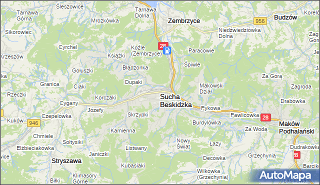 BP - Stacja paliw w Sucha Beskidzka :: Stacja paliw na mapie Targeo BP - Stacja paliw w Sucha Beskidzka :: Stacja paliw na mapie Targeo