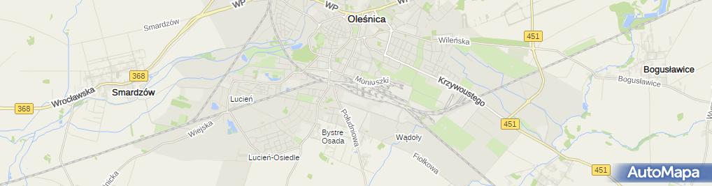 Oleśnica, Kolejowa 1, Oleśnica 56-400 - Dworzec kolejowy, Przystanek ...