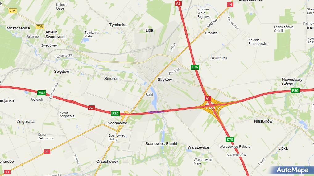 Łódzki Zakład Energetyczny Sa Posterunek Energetyczny Stryków 95 010 Zakład Energetyczny