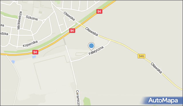 Fabryczna Środa Śląska, Ulica, 55-300