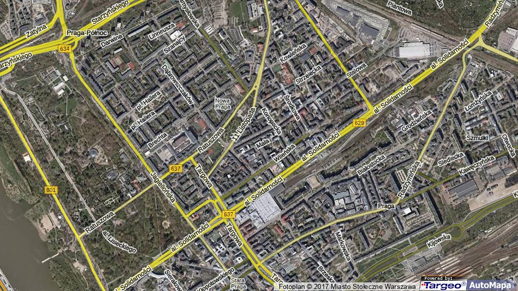 Mała Warszawa (Praga-Północ), Ulica, 03-423