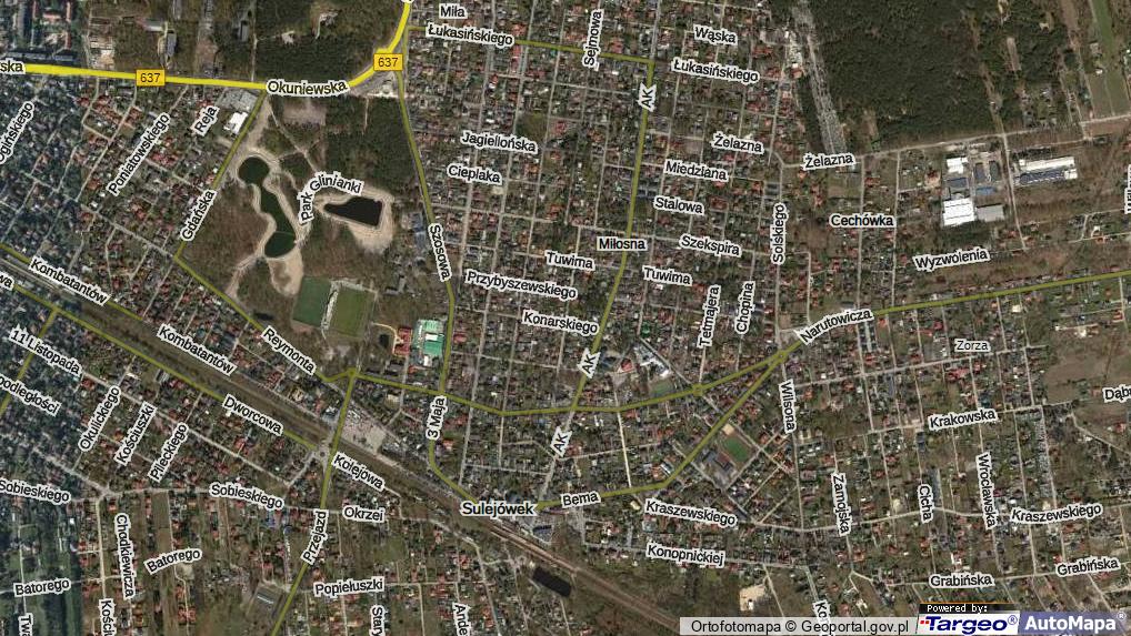 Orzeszkowej Elizy Sulejówek, Ulica, 05-070