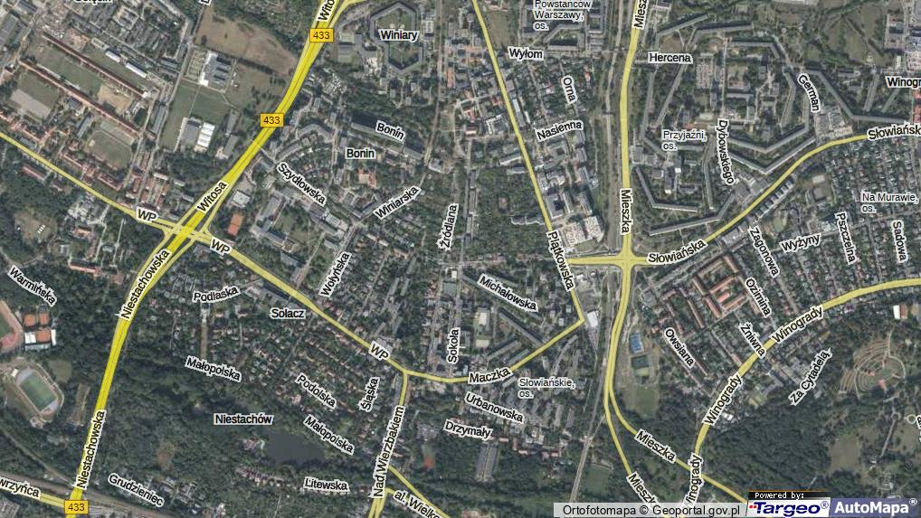 Sokoła Poznań (Poznań-Jeżyce), Ulica, 60-644