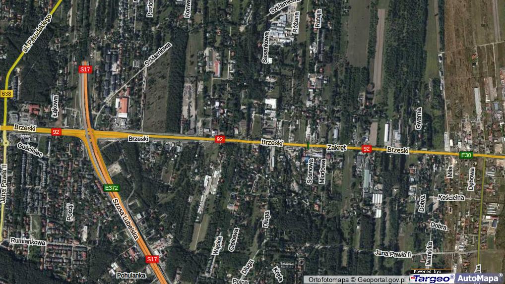 Trakt Brzeski Sulejówek, Ulica, 05-070